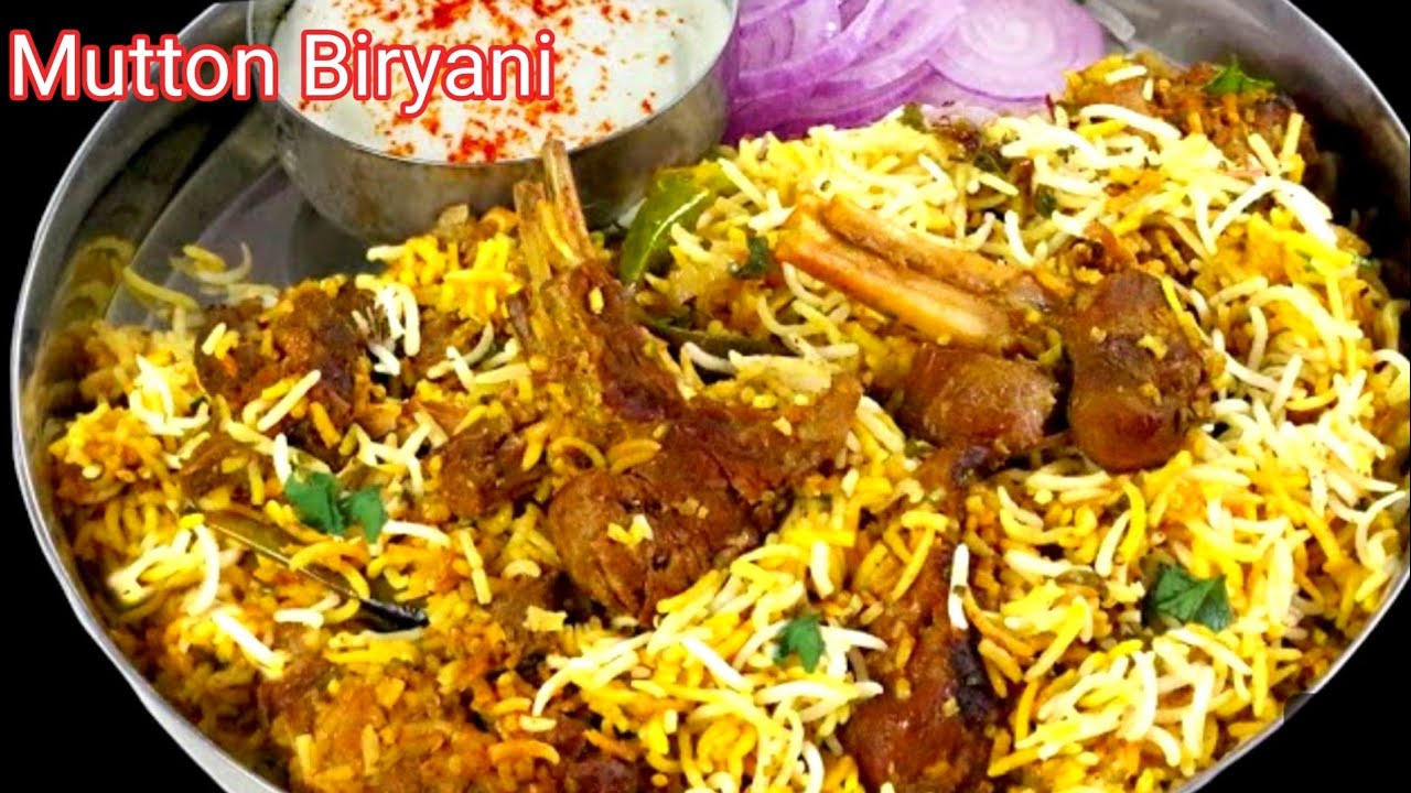 Mutton Biryani| Ramzan Special Biryani|Pressure Cooker Mutton Biryani ...
