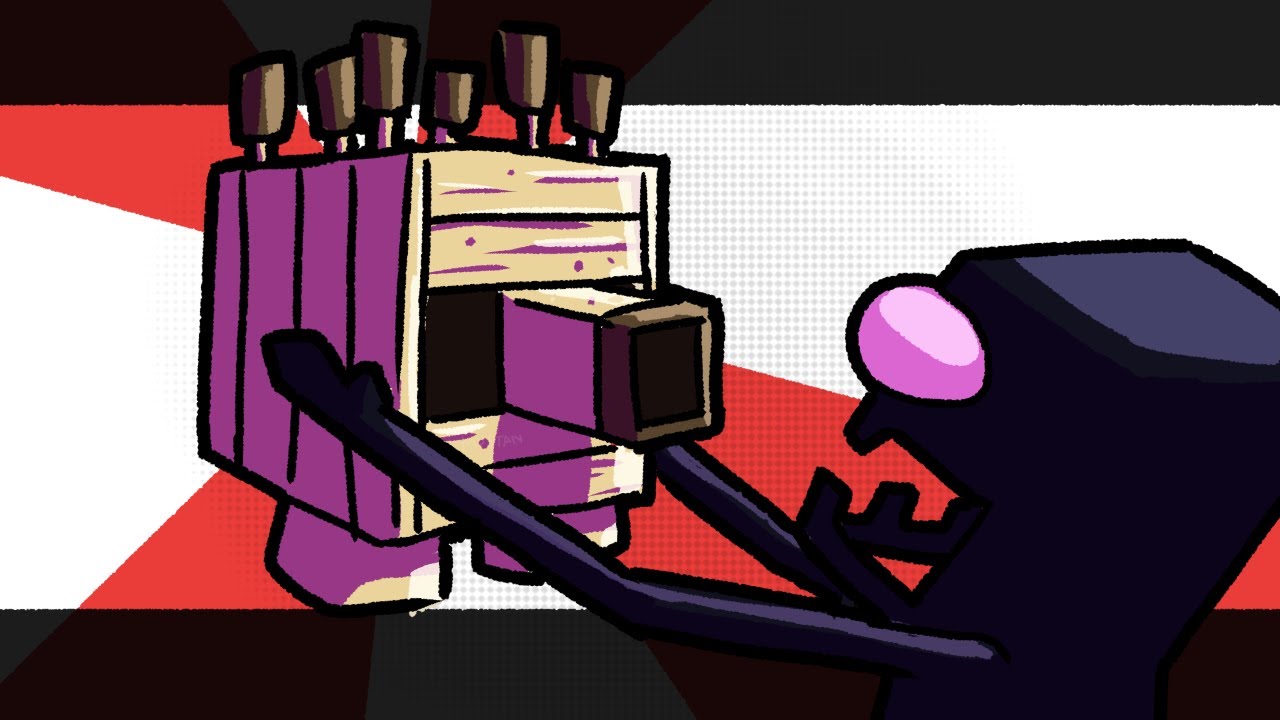 Enderman Made a PLANK GOLEM | Minecraft Legends Animation - YouTube