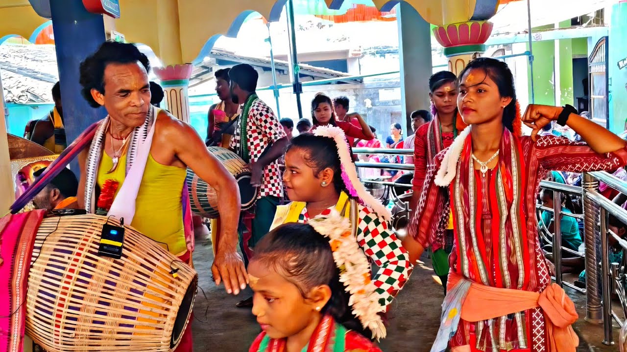 #cute girl rabanguda kirtan 4k HD video Rabanguda kirtan party # ...