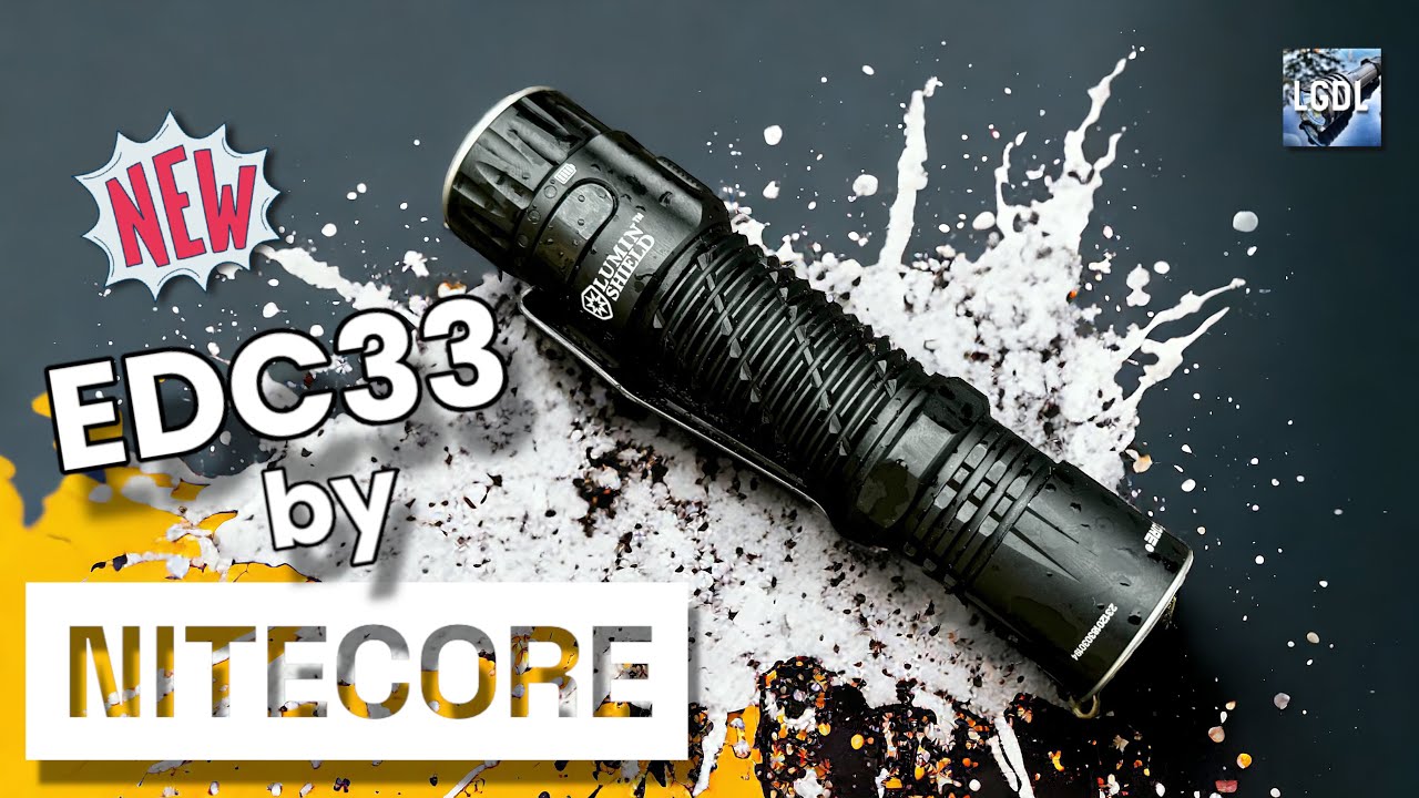 NITECORE "EDC33" : tactique, puissante et originale avec son système ...