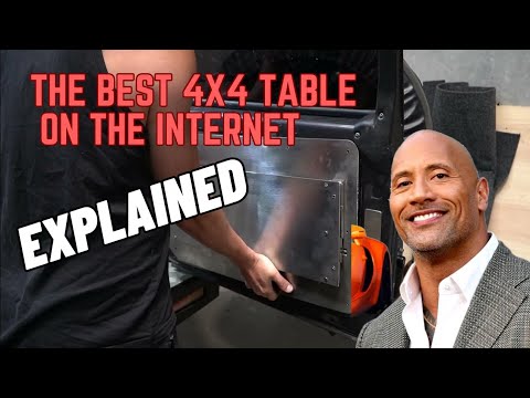New 4x4 folding table prototype! A first look at the best mod for your ...