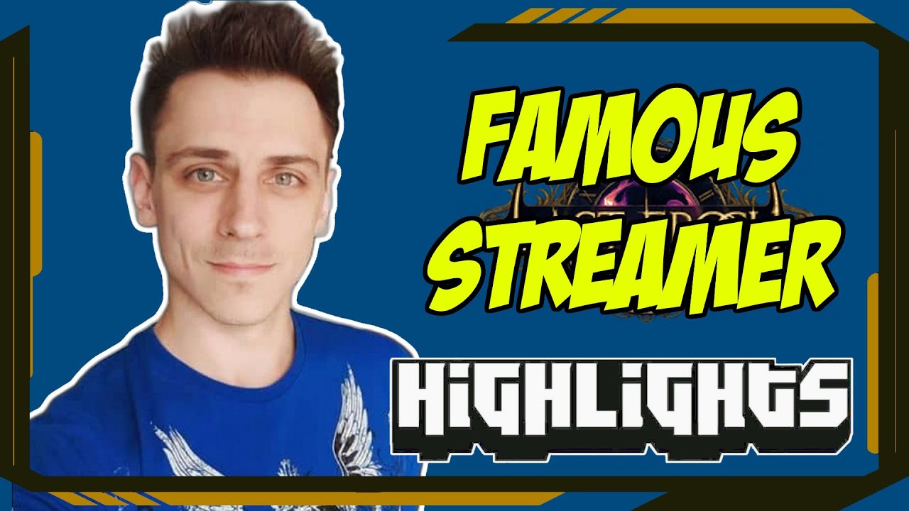 Famous streamer - PoE streamers playing Last Epoch #11 - Mathil ...