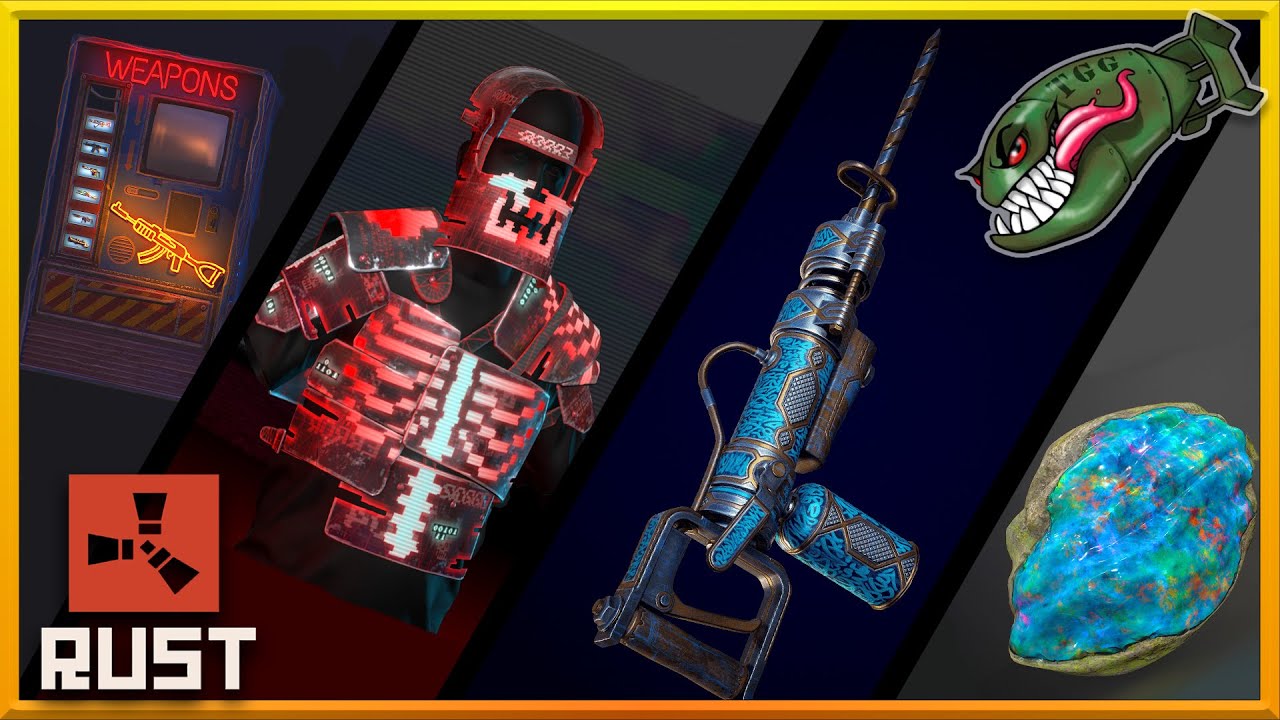 Rust Top Skins | Corrupted Roadsign, Azul Jacky, Surgery & Arctic ...