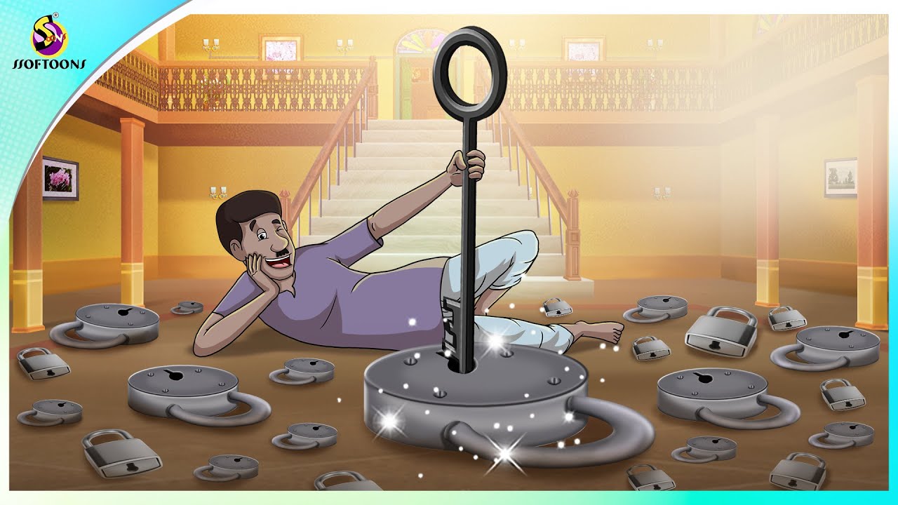 बड़ा चाबी || Ek Chabi Aur Hajar Tala || Hindi Comedy Stories - Funny ...