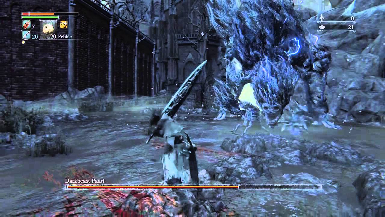 Bloodborne™ Lightning boss - YouTube