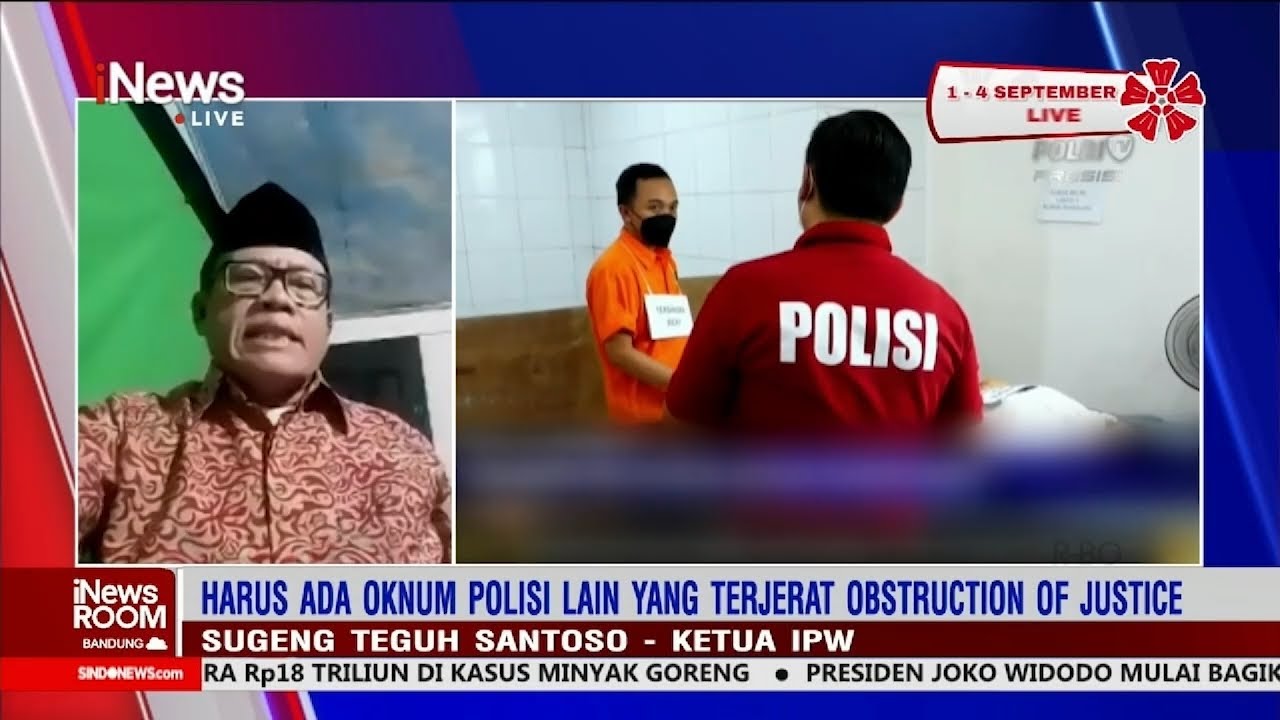 IPW: Harus Ada Oknum Polisi Lain yang Terjerat Obstruction of Justice# ...