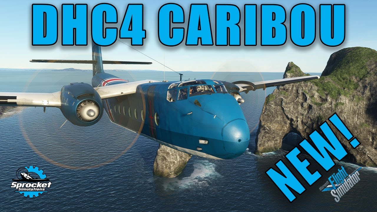NEW! De Haviland DHC4 Caribou Full Review and Tutorial - MSFS World ...