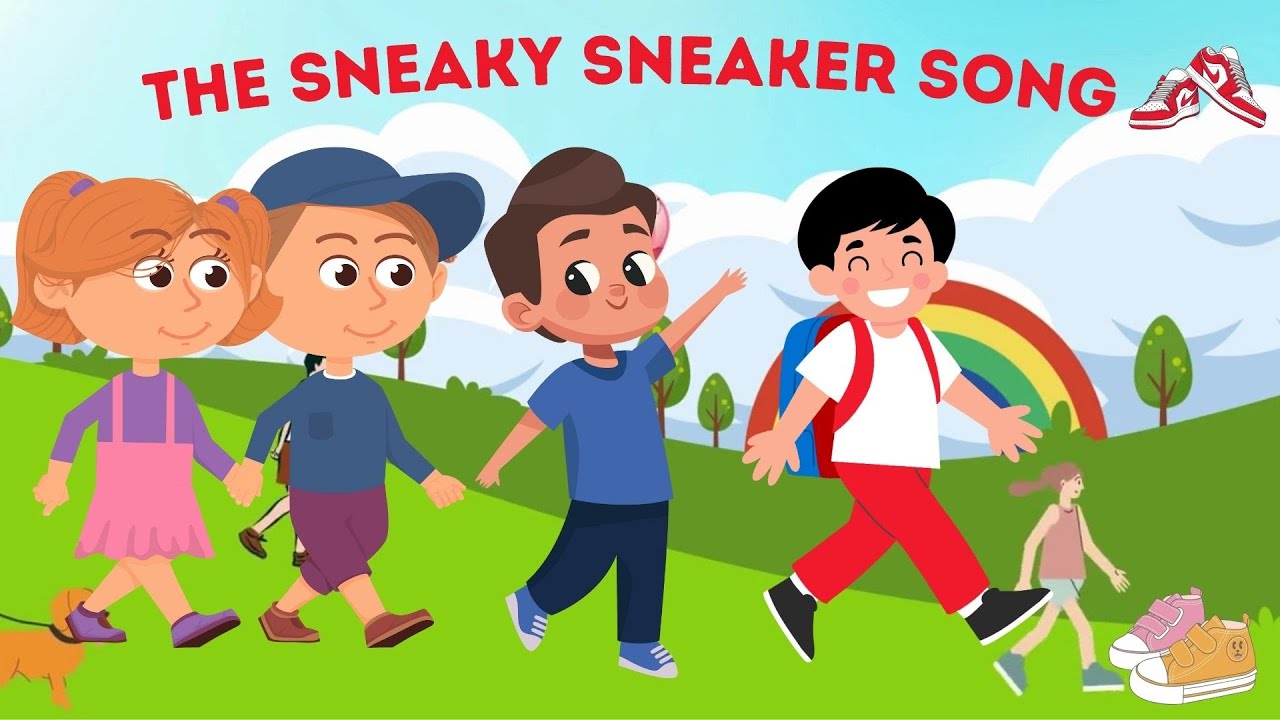 The Sneaky Sneaker Song for Kids! 👟🎶 - YouTube