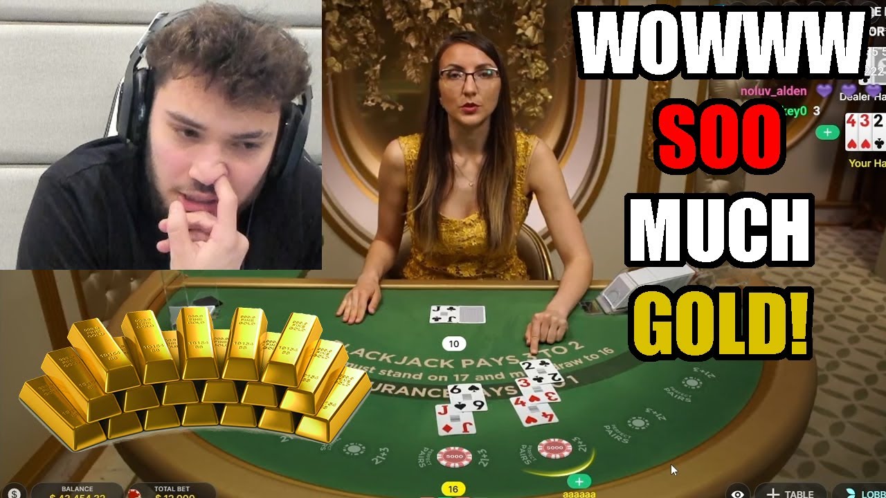 Adin Ross Finds GOLD In His Nose During BlackJack ! - YouTube