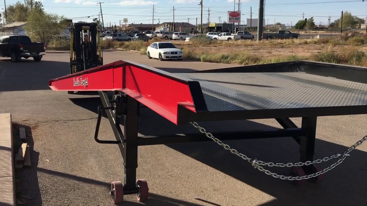 HOW TO SAVE MONEY with MEDLIN RAMPS - FORKLIFT RAMPS - YouTube