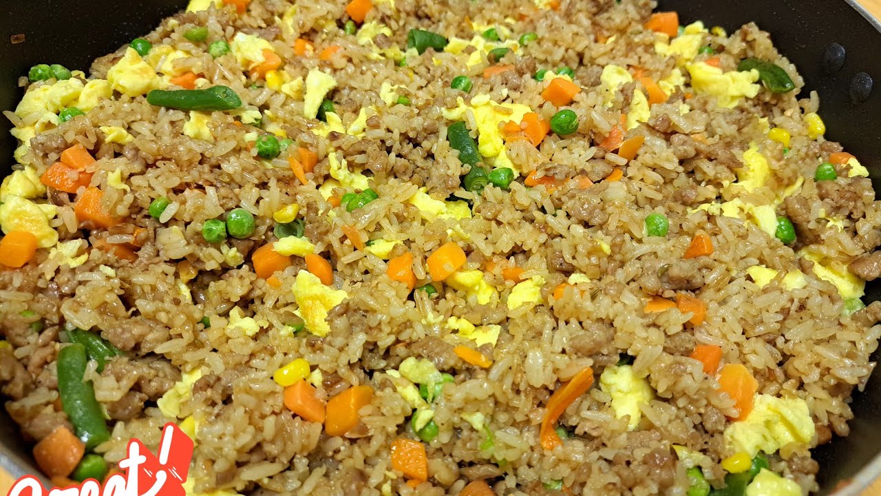 SPECIAL FRIED RICE ! BETTER THAN TAKE OUT - YouTube