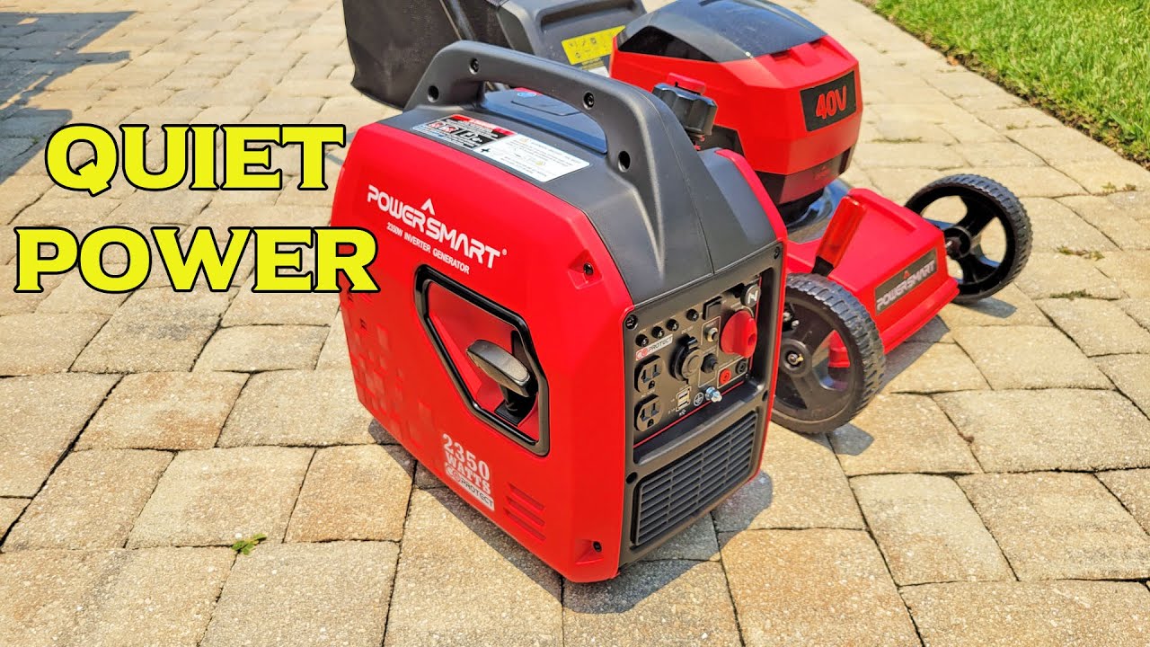 PowerSmart 2350W Inverter Generator with CO Alert Review - YouTube