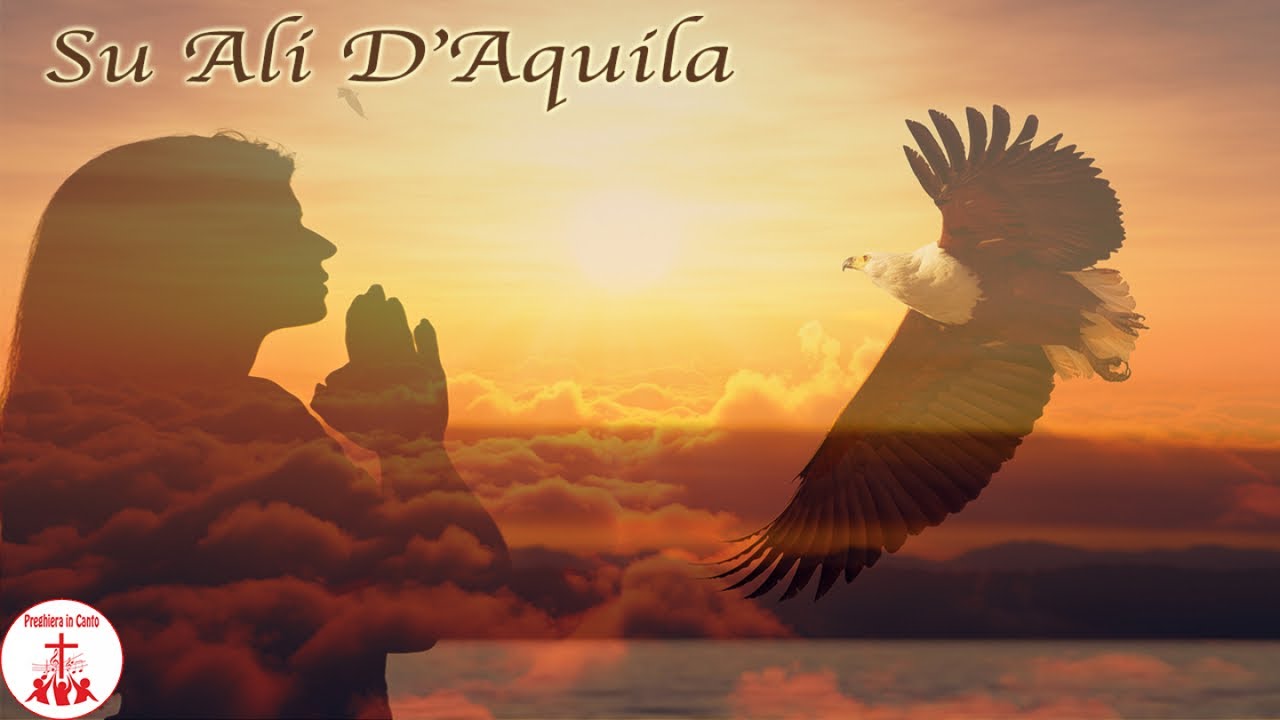 SU ALI D'AQUILA Karaoke Versione strumentale testo Musica Cristiana ...