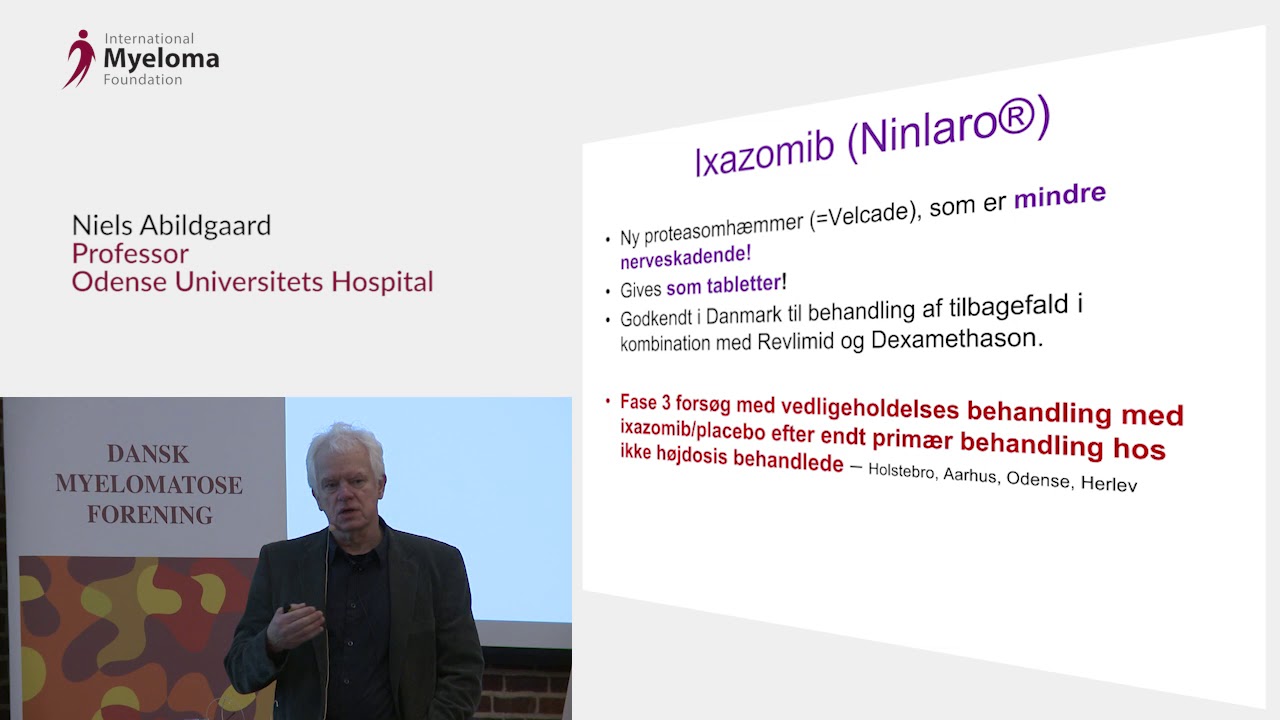 Myelomatose Generel gennemgang af aktuelle protokoller Niels Abildgaard ...