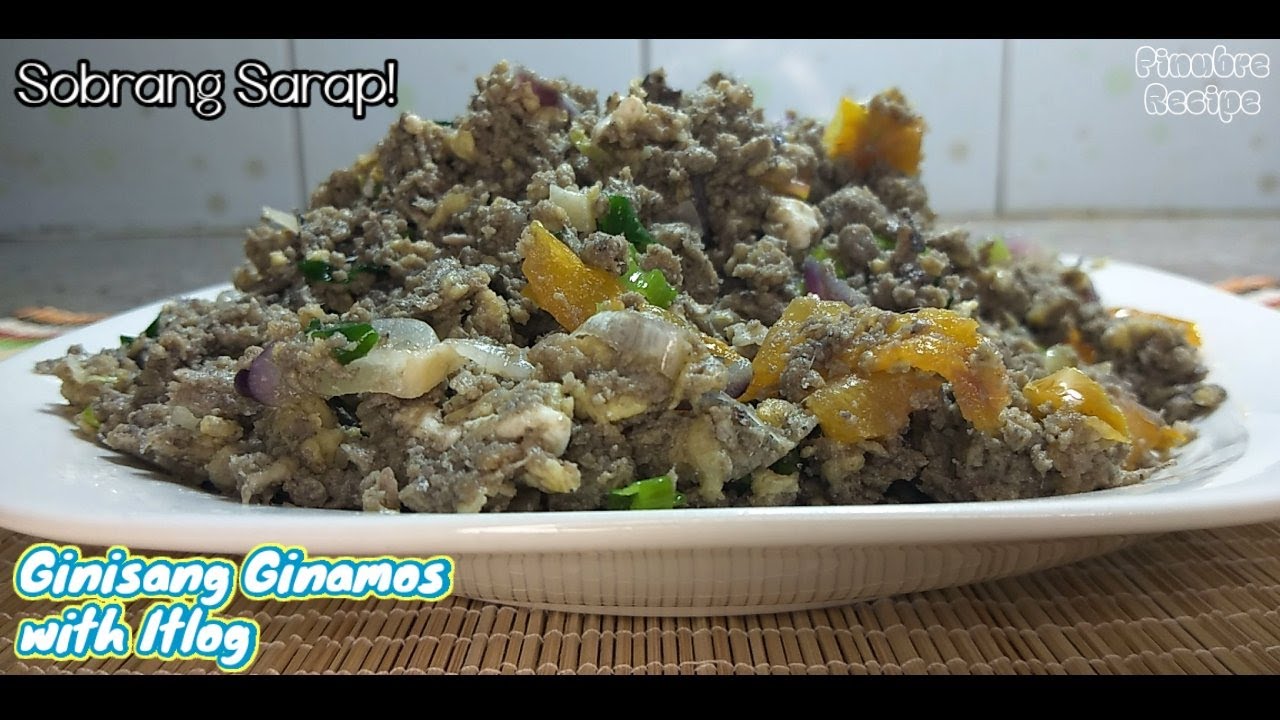 Ginisang Ginamos