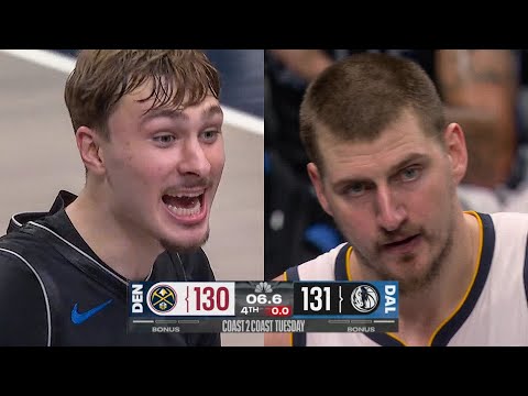 Final 4:36 INTENSE ENDING Nuggets at Mavericks | December 23, 2025