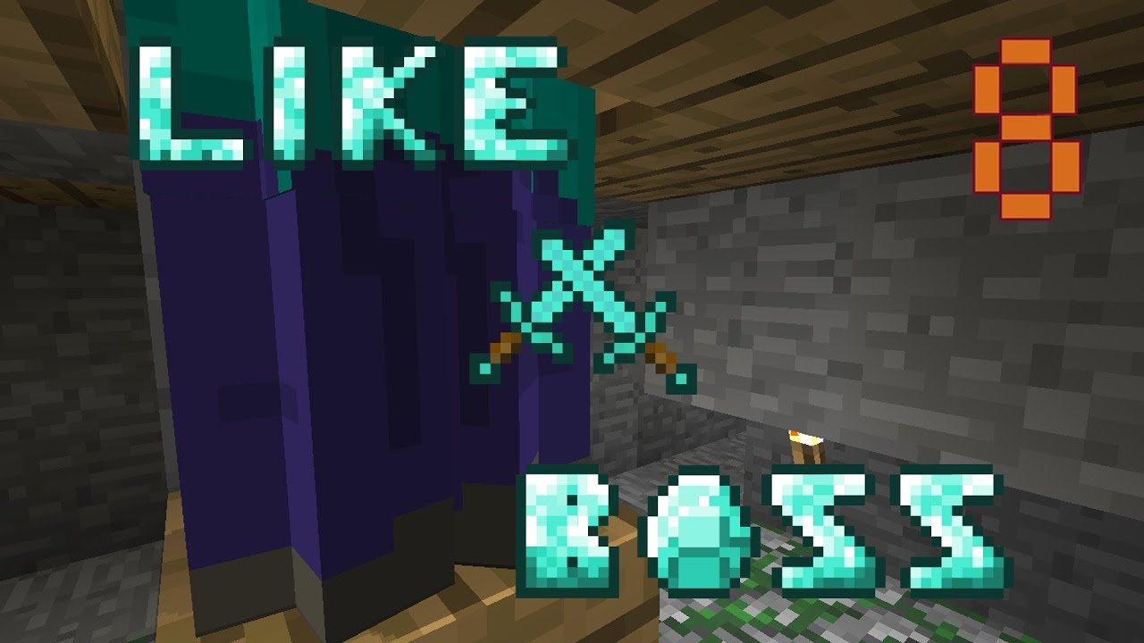 Minecraft:Like A Boss - Part 8 Exp. Farm - YouTube