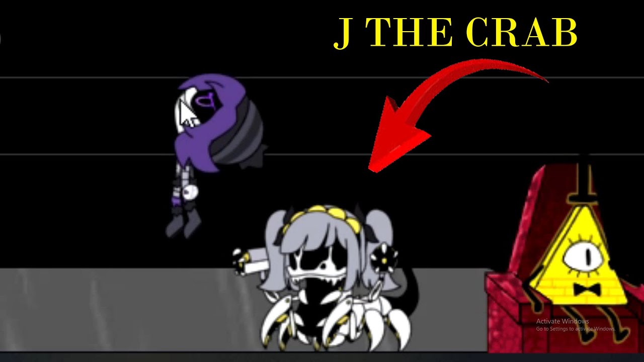Meet The J The Crab Murder Drones Shimeji Youtube 5361