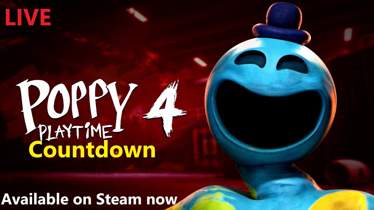 POPPY PLAYTIME CHAPTER 4 LIVE GAMEPLAY Select Menu All New Bosses Poppy ...