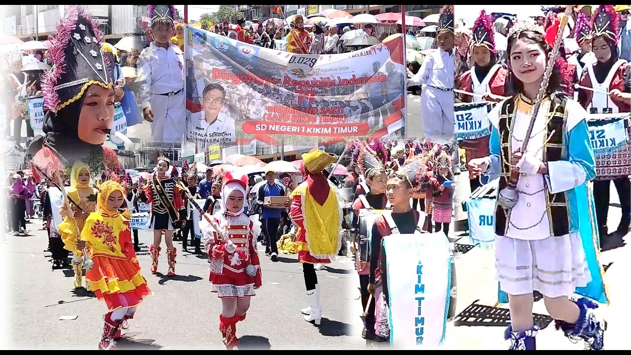 DRUMBAND SD 1 KIKIM TIMUR (PAWAI BARIS BERBARIS DAN DRUMBAND HUT RI 79 ...