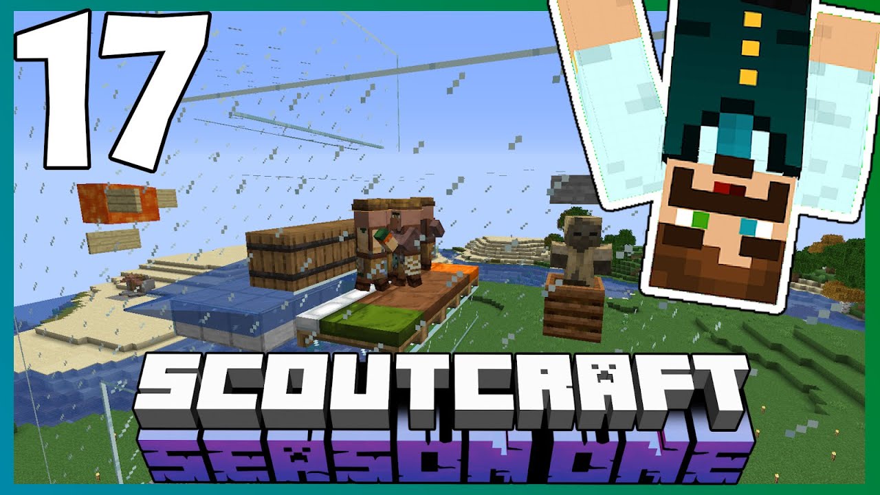 SCOUTCRAFT MINECRAFT SMP - I Had To Fix My Iron Farm - S01 EP17 - YouTube