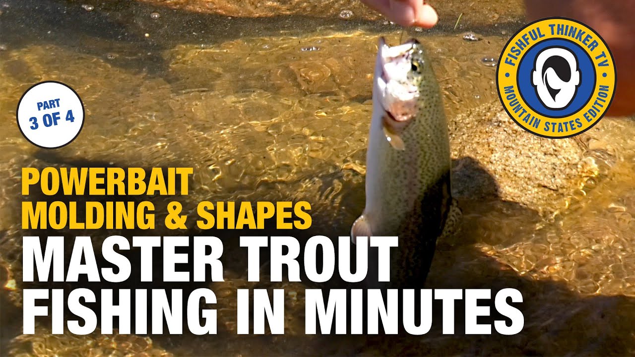 Catching trout the easy way! part 3 (trout fishing with powerbait ...