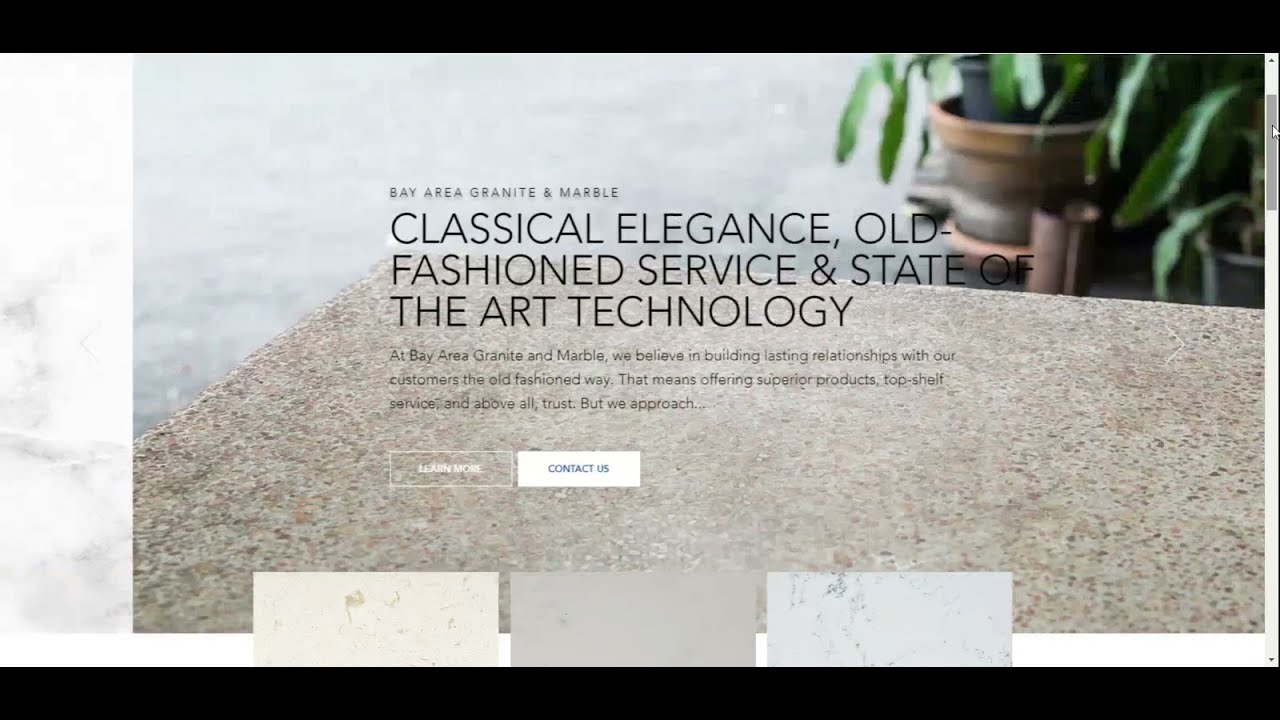 Bay Area Marble Web Design Project | 10com Web Development - YouTube