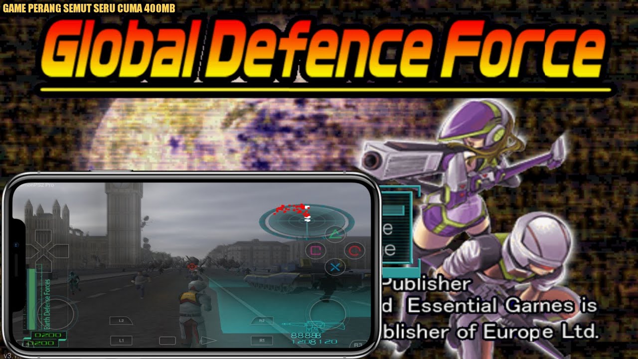 Keren! Main Game Global Defense Force PS2 Di Android - YouTube