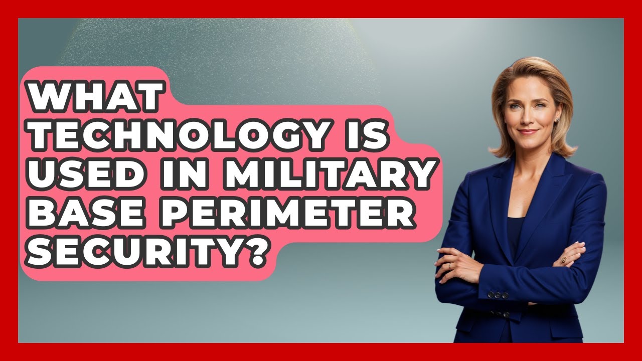 What Technology Is Used In Military Base Perimeter Security? - Tactical ...