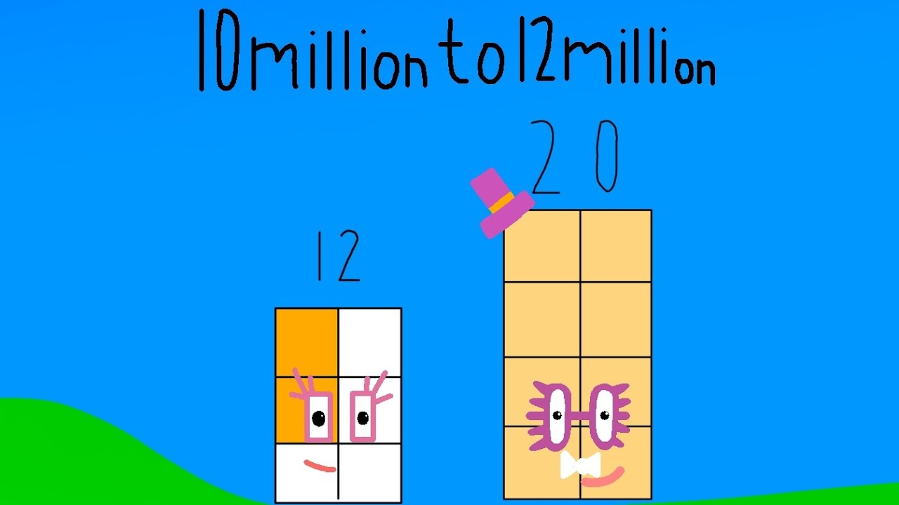 Quaternary blocks band 4 (12 000 001 - 20 000 000) Base 4 - YouTube
