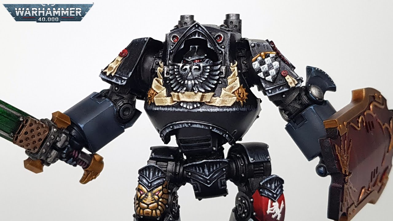 Dark Angels Contemptor Galatus Dreadnought Conversion - Warhammer 40K ...