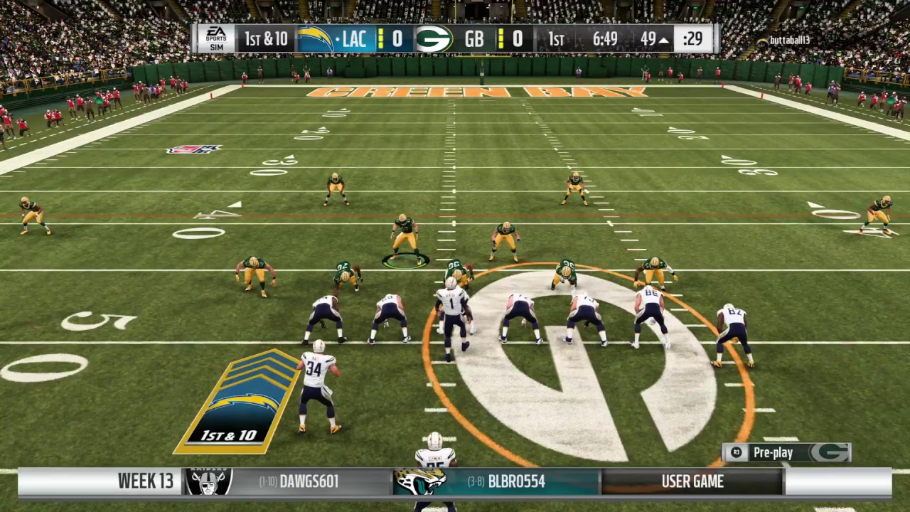 WFL vs Chargers - YouTube