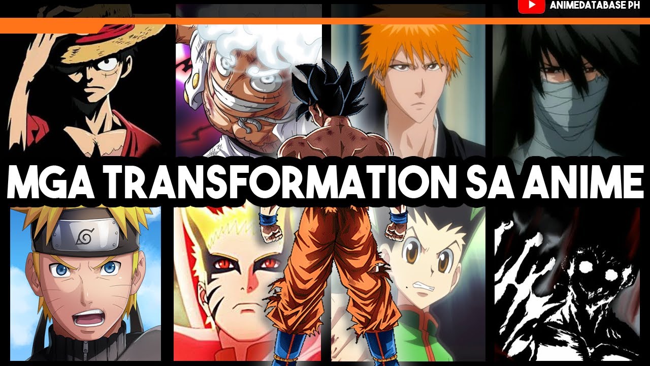 FINAL FORMS ng mga ANIME CHARACTER! | MAIN CHARACTER TRANSFORMATIONS ...