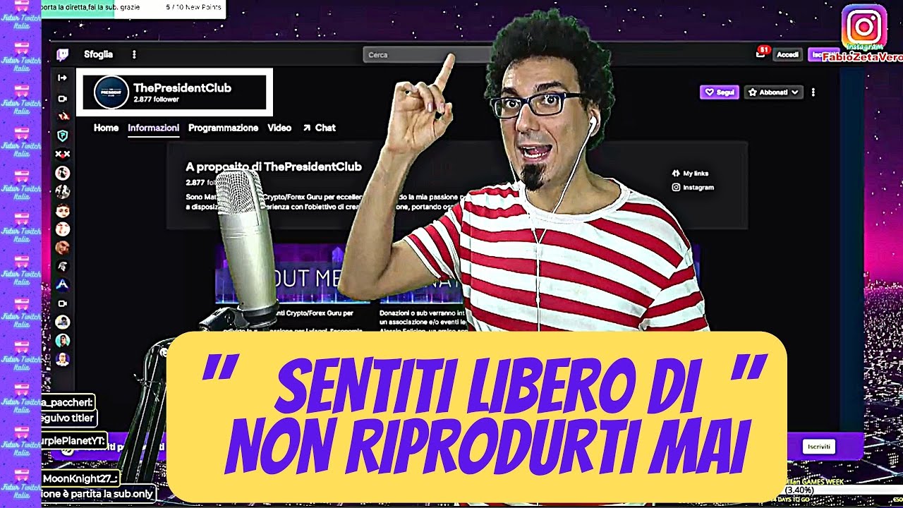 FABIO ZETA ANALIZZA il PROFILO di MATTEO SABA - YouTube