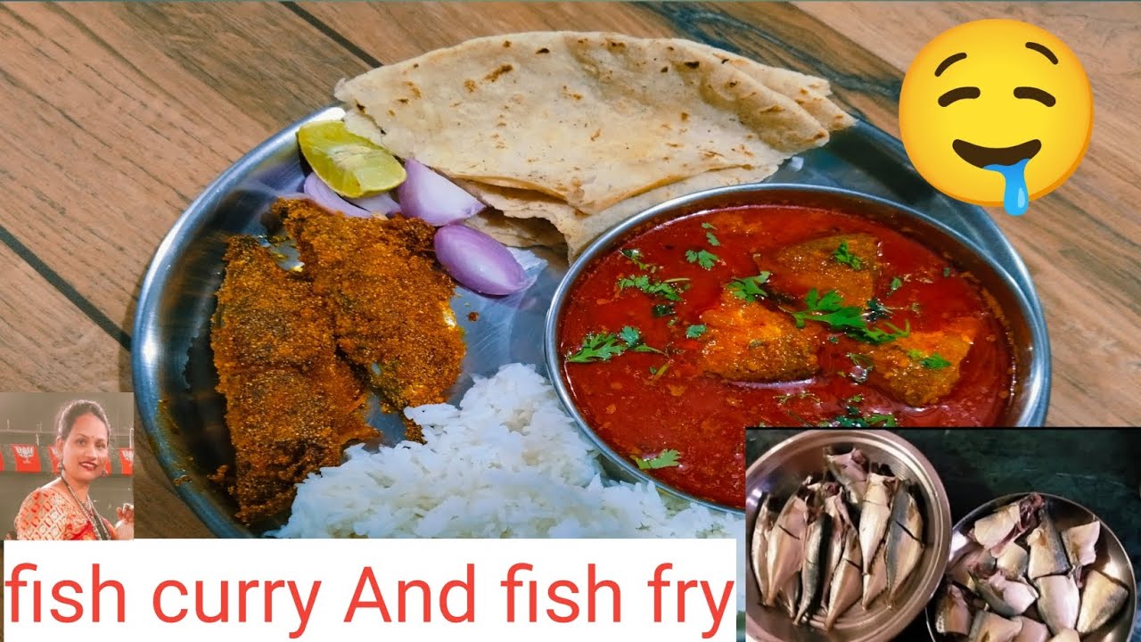fish fry| fish curry 🤤| बांगडा | 'our Traditional fish Lunch | malvani ...