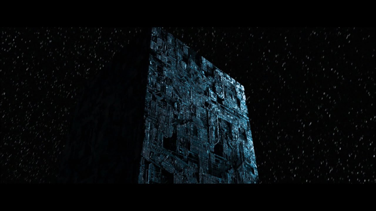 Borg Cube Basic Model - Development and Testing Animation - Cinematic ...