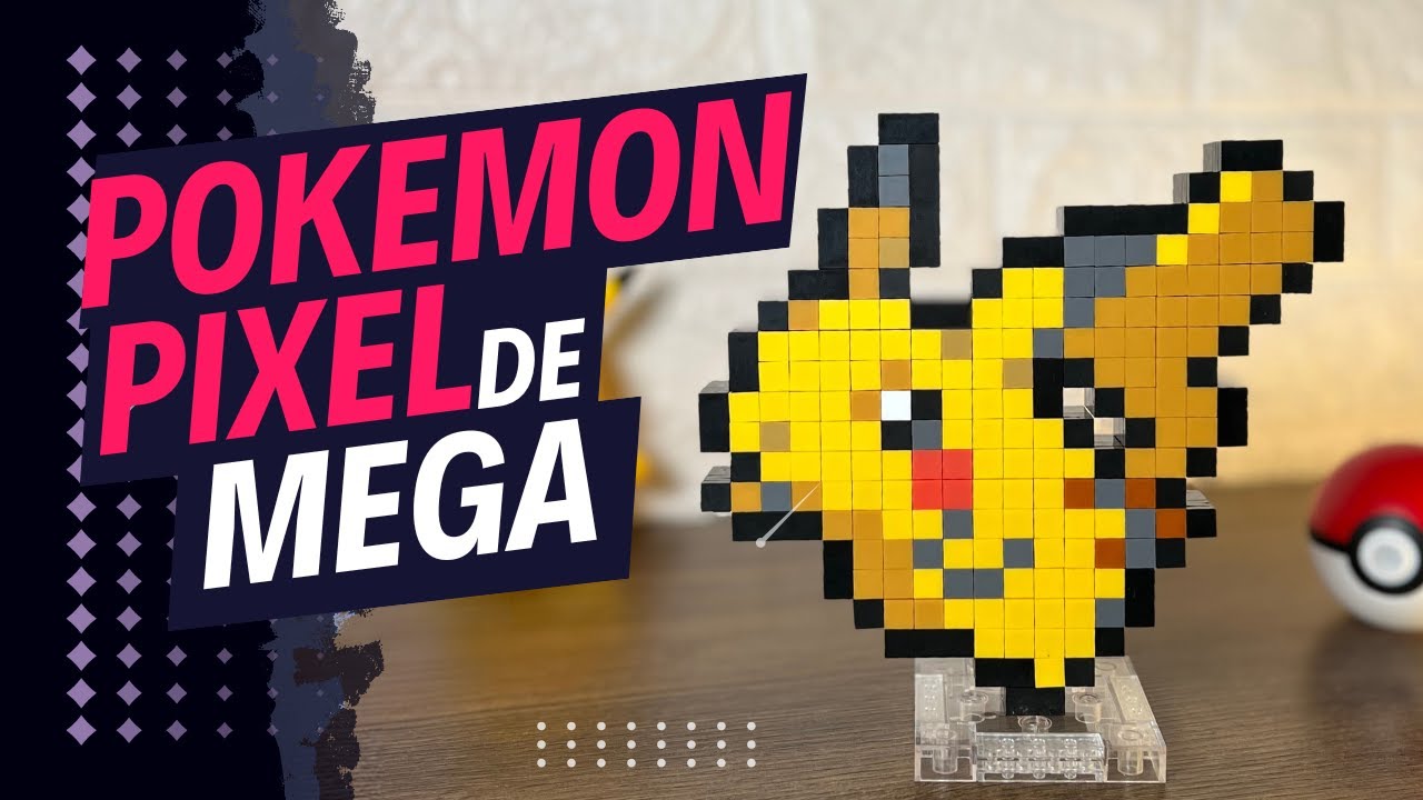 Pikachu Pixel - Pokémon Pixel MEGA - YouTube