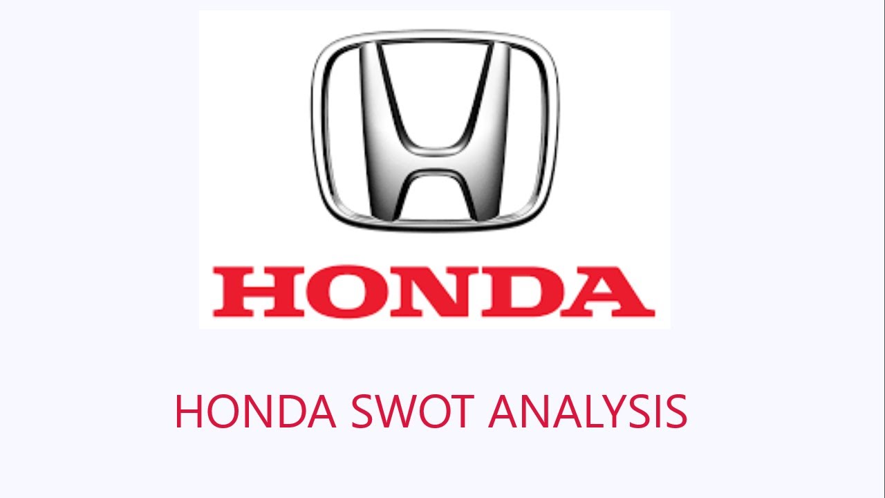 HONDA SWOT ANALYSIS | HONDA CASE STUDY | HONDA STORY | CASE STUDY ON ...
