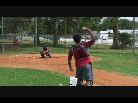 Catchers Receiving Drills at The Baseball Academy - YouTube