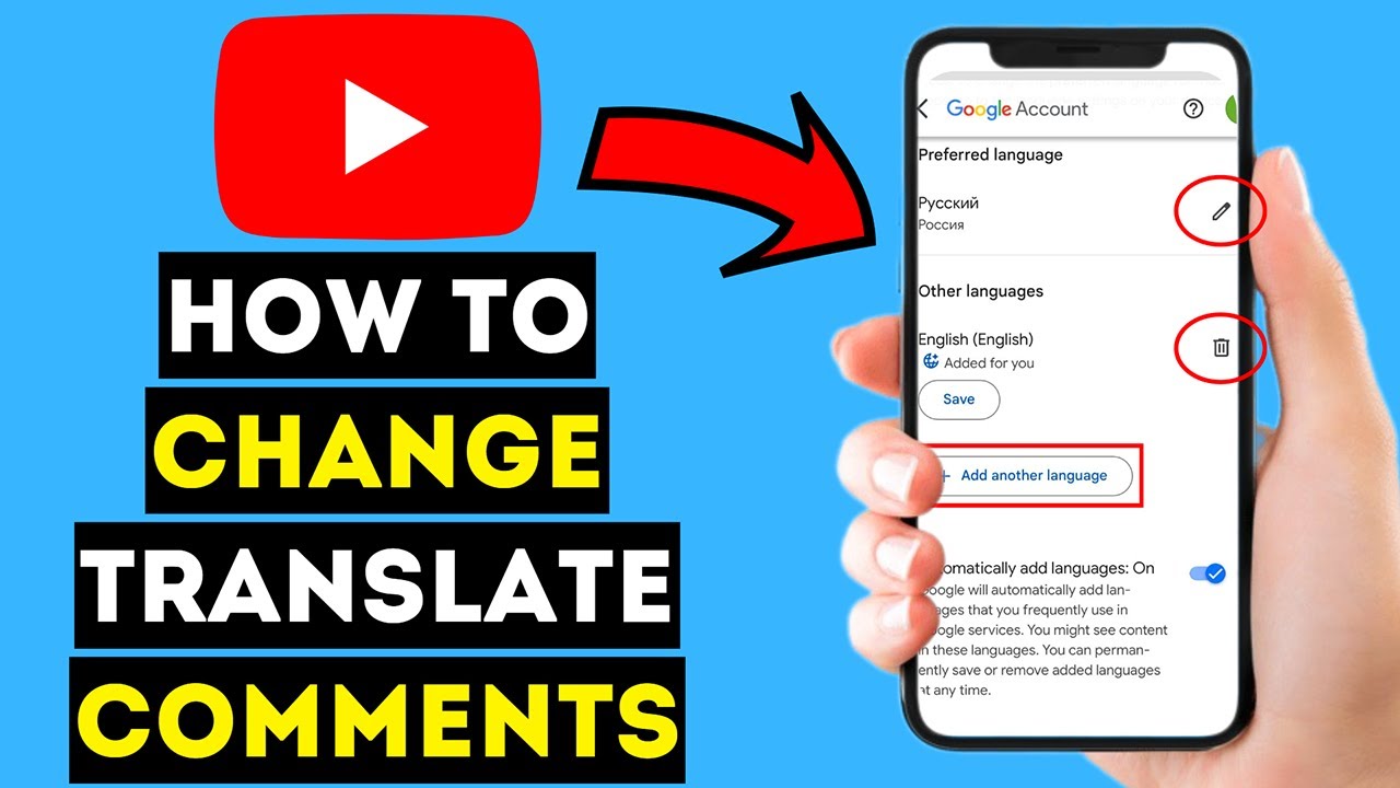 How To Change Translate Language in YouTube Comments (Working Way 2024 ...