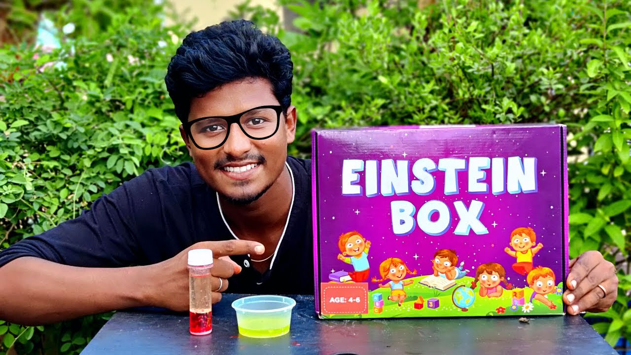 What's Inside Einstein Box 👨‍🔬| வேற Level Science Experiment🧪 | Vijay ...