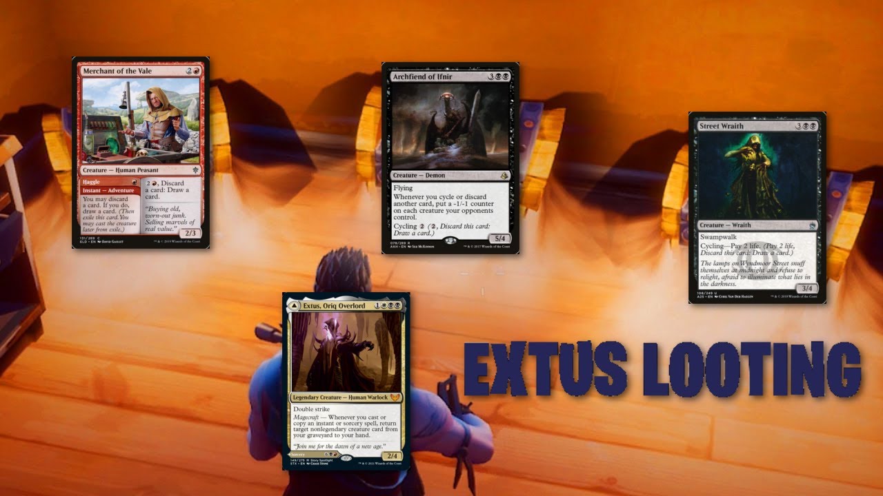 Extus Looting! | Extus, Oriq Overlord MTG Commander EDH Deck - YouTube