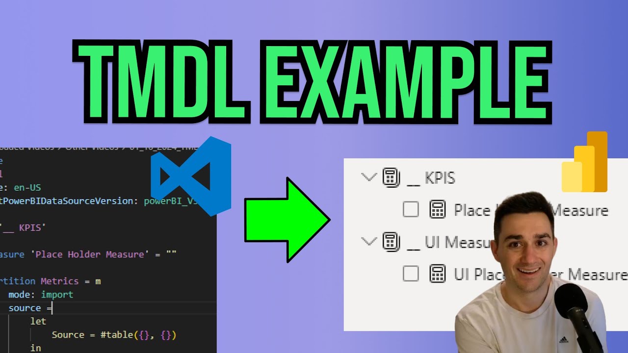 TMDL in Power BI: 2 Time Saving Tricks You Can Use TODAY! - YouTube