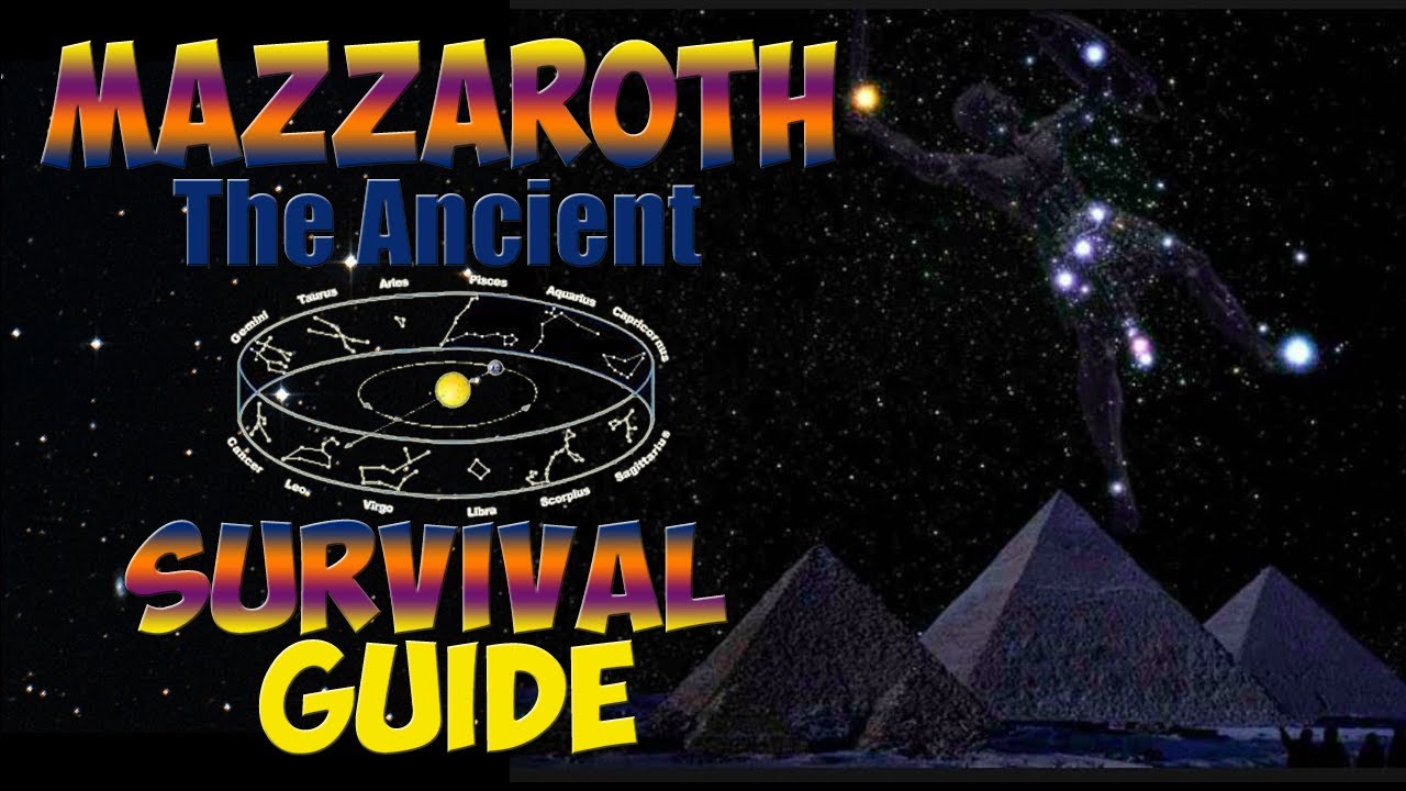 Mazzaroth/Zodiac l The Ancient Survival Guide l Part 1 l YEARLY - YouTube