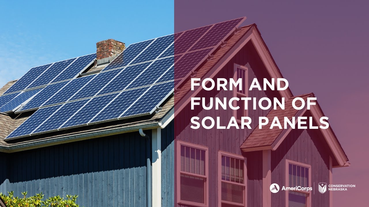 Form and Function of Solar Panels - YouTube