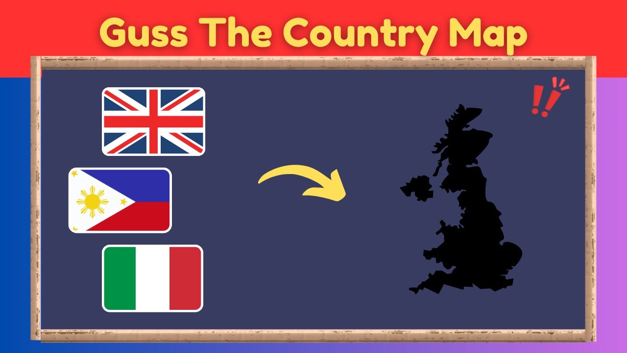 Guess the country by map | map guessing challenge | #quiz #country ...