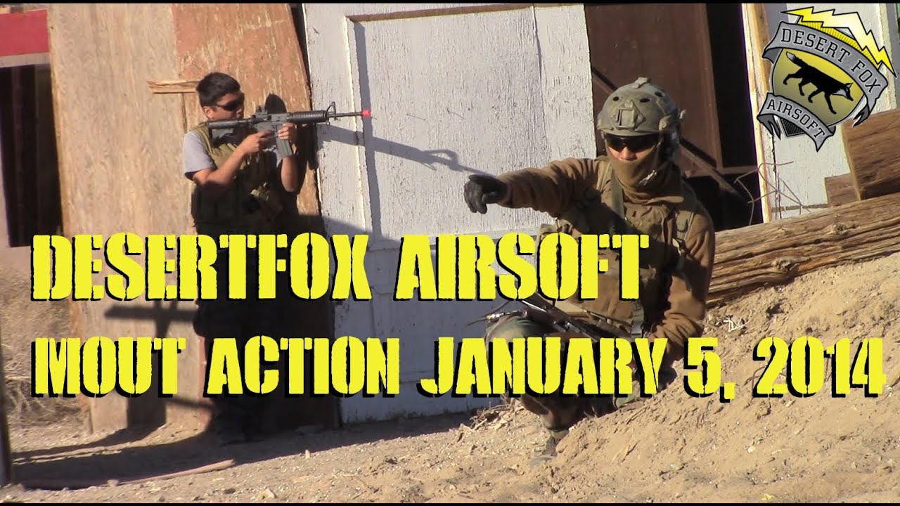 DesertFox Airsoft: MOUT Action January 5th, 2014 (Polarstar AK74U, SR ...