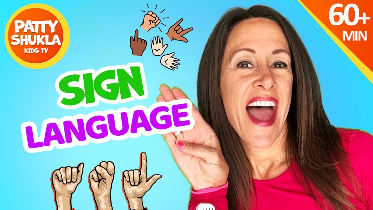 Learn Sign Language for Kids 🤟🏻 | ASL, Communication & Singalong ...