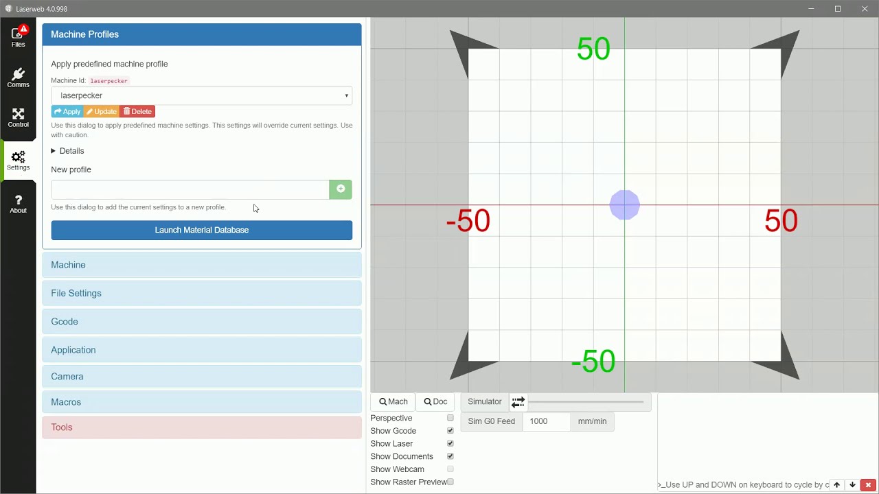 Using LaserWeb with the LaserPecker L1/L1Pro - YouTube