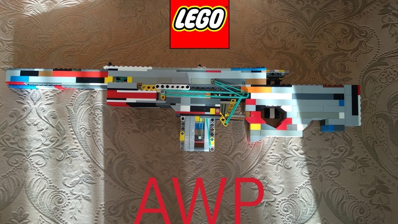 LEGO GUN. AWP ИЗ ЛЕГО!!!!!! - YouTube
